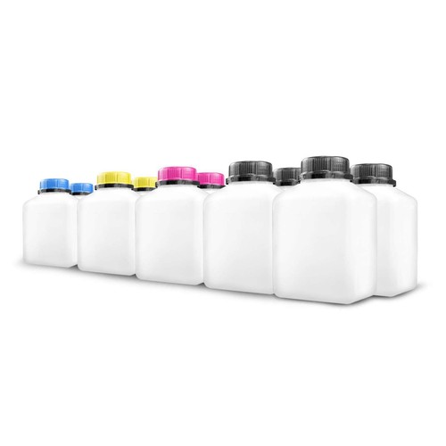 10x refill toner + chips for HP Color LaserJet 2500LSE 1500 1500TN ...