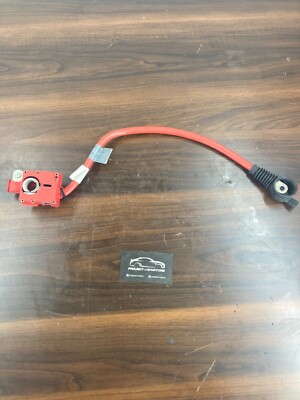 OEM BMW F10 F06 F12 F13 M6 Battery Terminal Positive Red Cable 9217036 ...