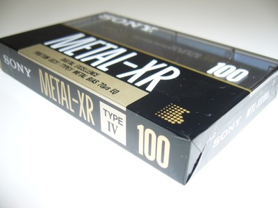 SONY Metal Type IV XR-100 Audio Cassette Tape | eBay