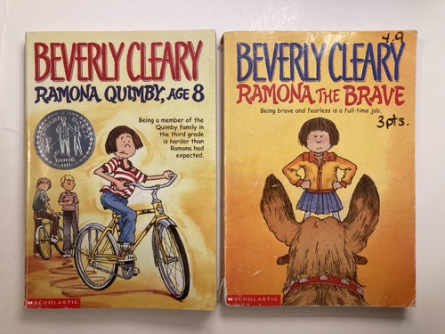 Beverly Cleary Bundle: Ramona Quimby Age 8 + The Brave + Bonus Henry ...