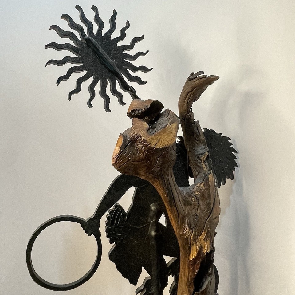 Bob Mansfield Native American Hoop Dancer 1998 Jade Green Stone ...