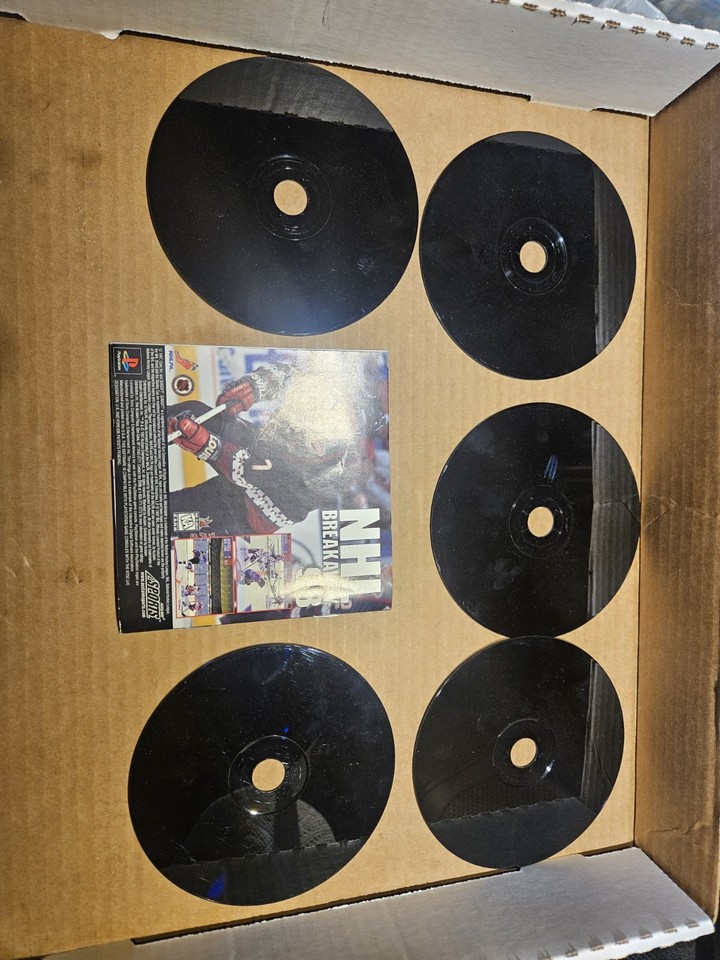 Riven The Sequel to Myst Sony PlayStation 1 PS1 All 5 Discs and manual ...