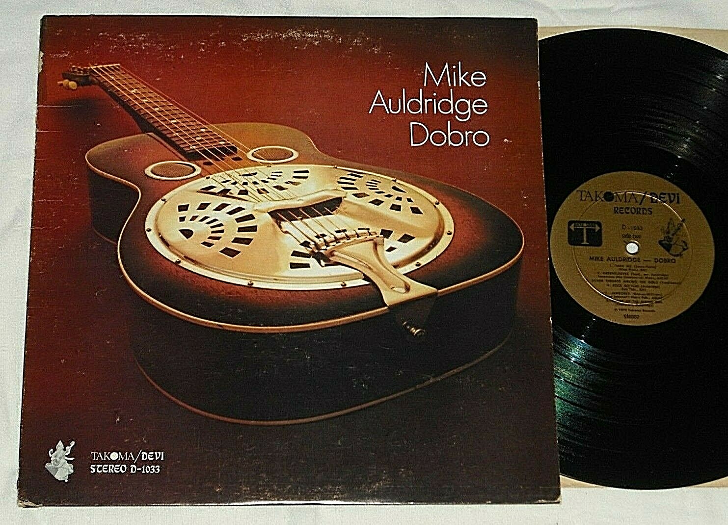 MIKE AULDRIDGE-Dobro (1972) TAKOMA/DEVI LP | eBay