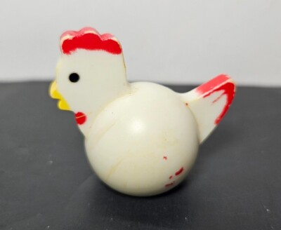 Fisher Price Vtg Little People Plastic Accessory White Chicken Farm ...
