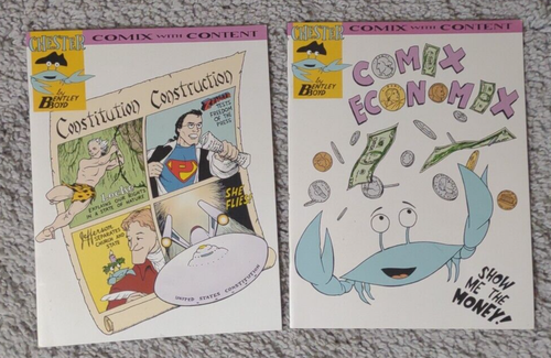 Two Chester Comix With Content Comics Economy And Constitution | eBay