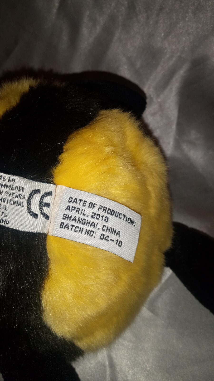 2010 BUMBLEE BEE STUFFED PLUSH TOY SMALL 7" | eBay