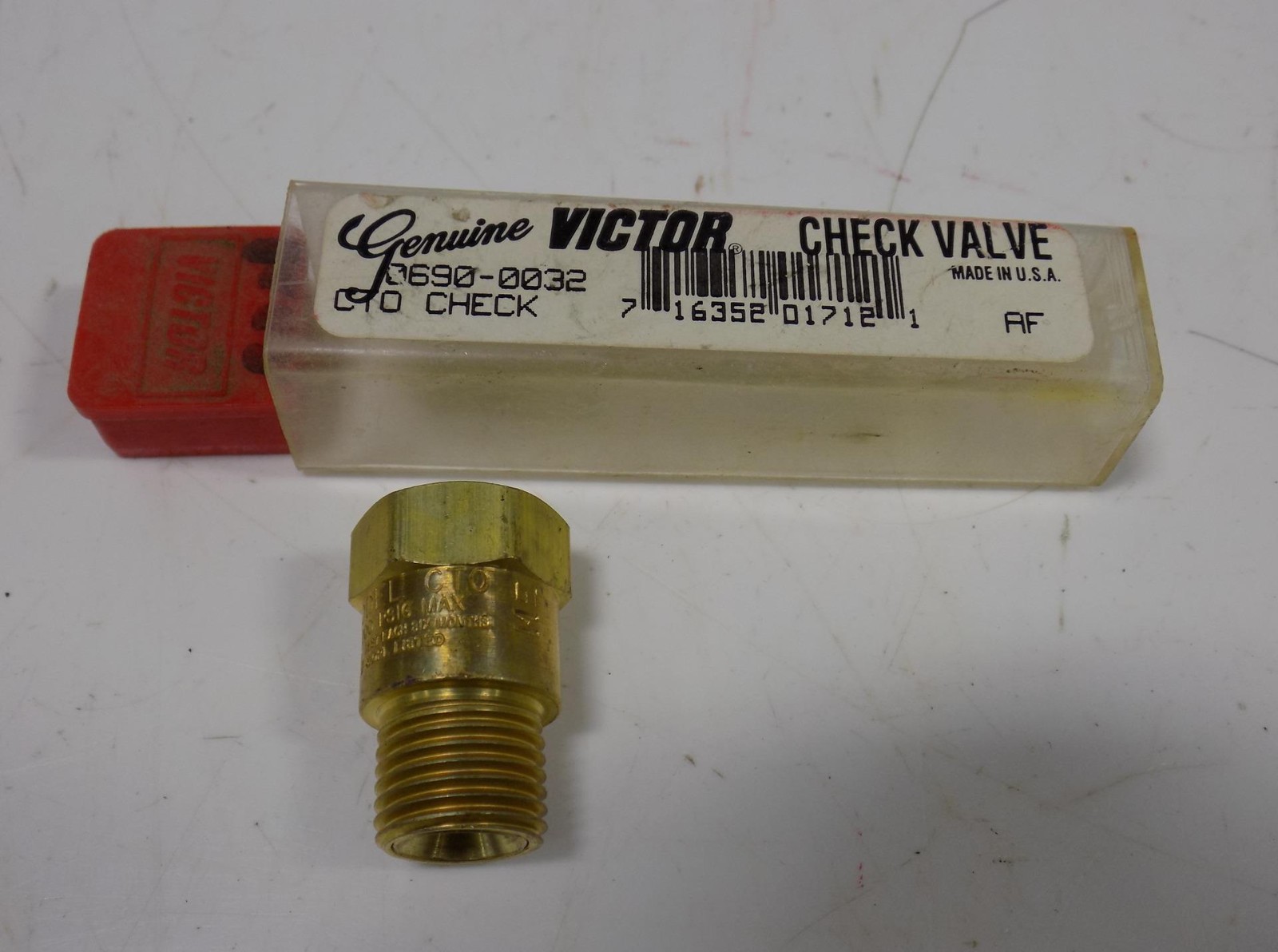 VICTOR+Cutting+Torch+Reverse+Flow+Check+Valve+0690-0032+NNB for sale ...