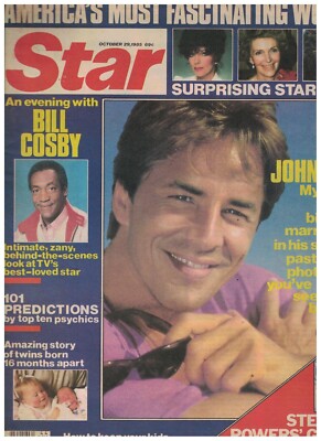 Star Magazine October 29 1985 Don Johnson Bill Cosby Stefanie Powers | eBay