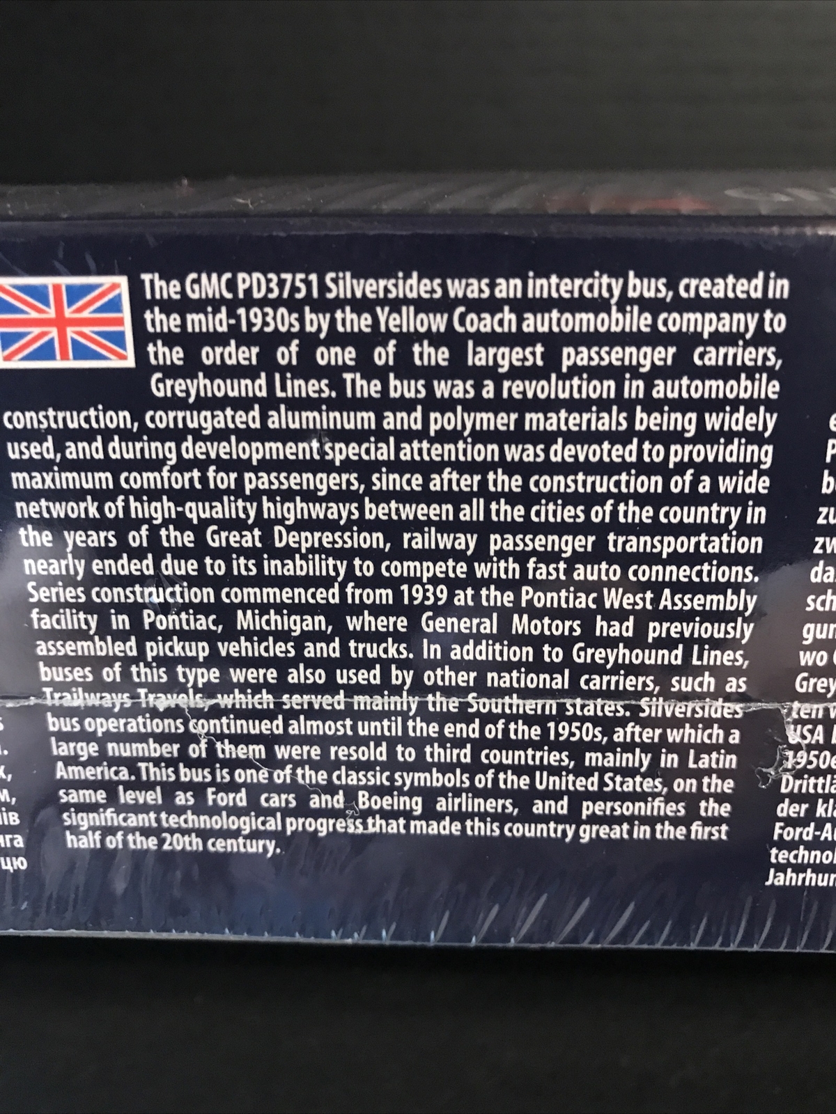 RODEN 819 GMC PD-3751 SILVERSIDE TRAILWAYS BUS MODEL KIT-NIB-1:35 SCALE ...