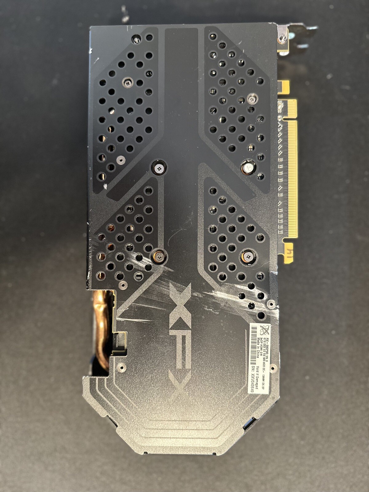 READ -XFX AMD Radeon RX 580 Black Edition 8GB GDDR5 Graphics Card (RX ...