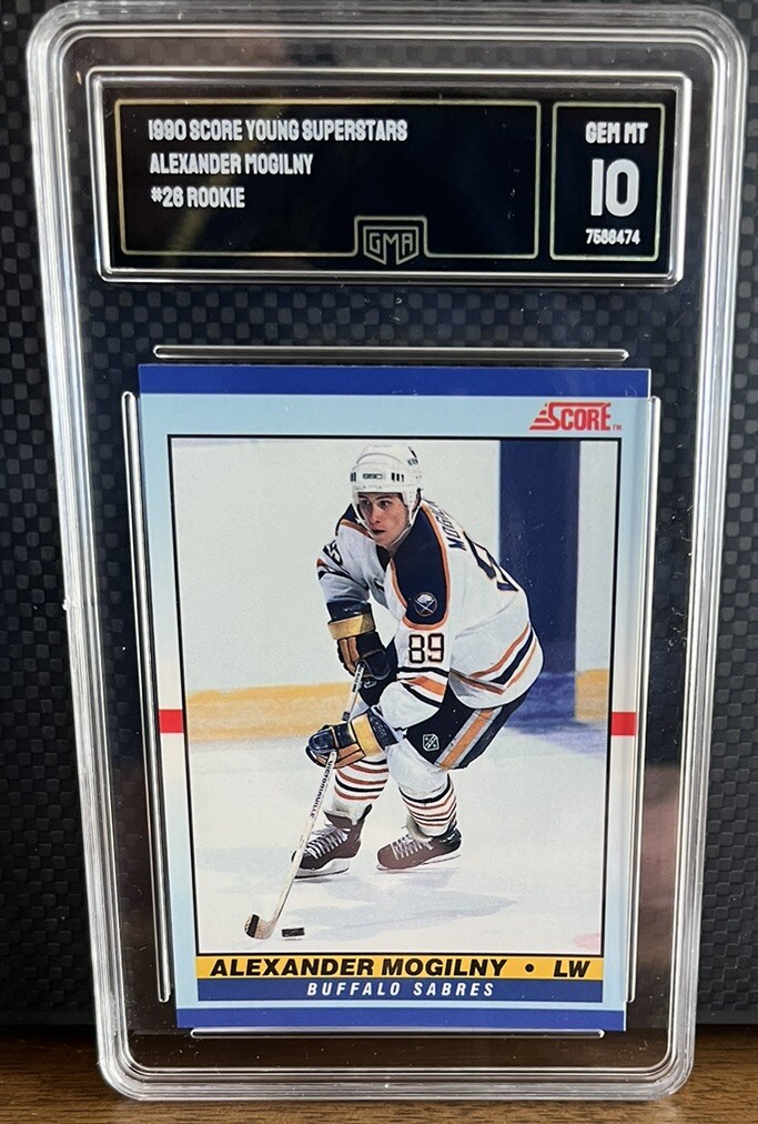 GMA 10 Gem Mint ALEXANDER MOGILNY 1990/91 Score Young Superstar ROOKIE ...