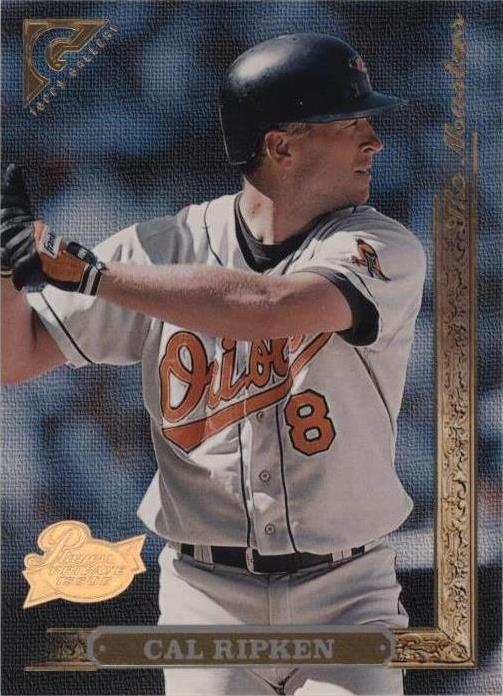 1996 Topps Gallery - The Masters Cal Ripken #168 Player's Private Issue ...