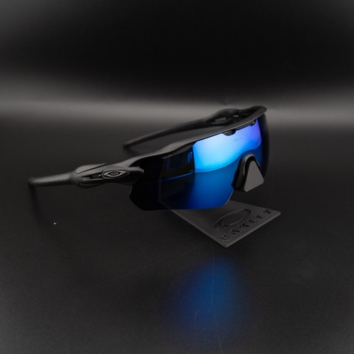 Oakley Radar EV Path Men Sunglasses Polarized Black Frame/ BLUE Lens R ...