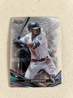2022 Bowman’s Best #23 Julio Rodriguez RC Base Rookie Card Seattle ...