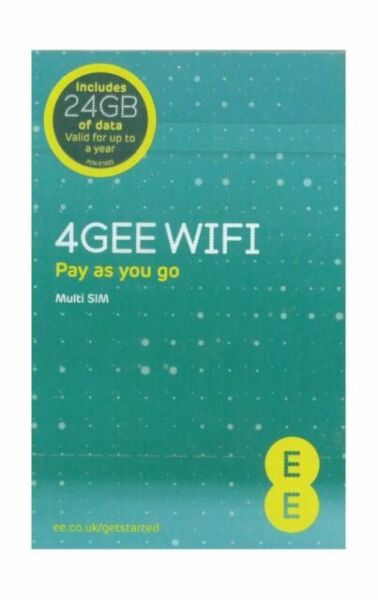 EE 300011786 PAYG 4G Data SIM Card Preloaded With 24GB for sale online ...