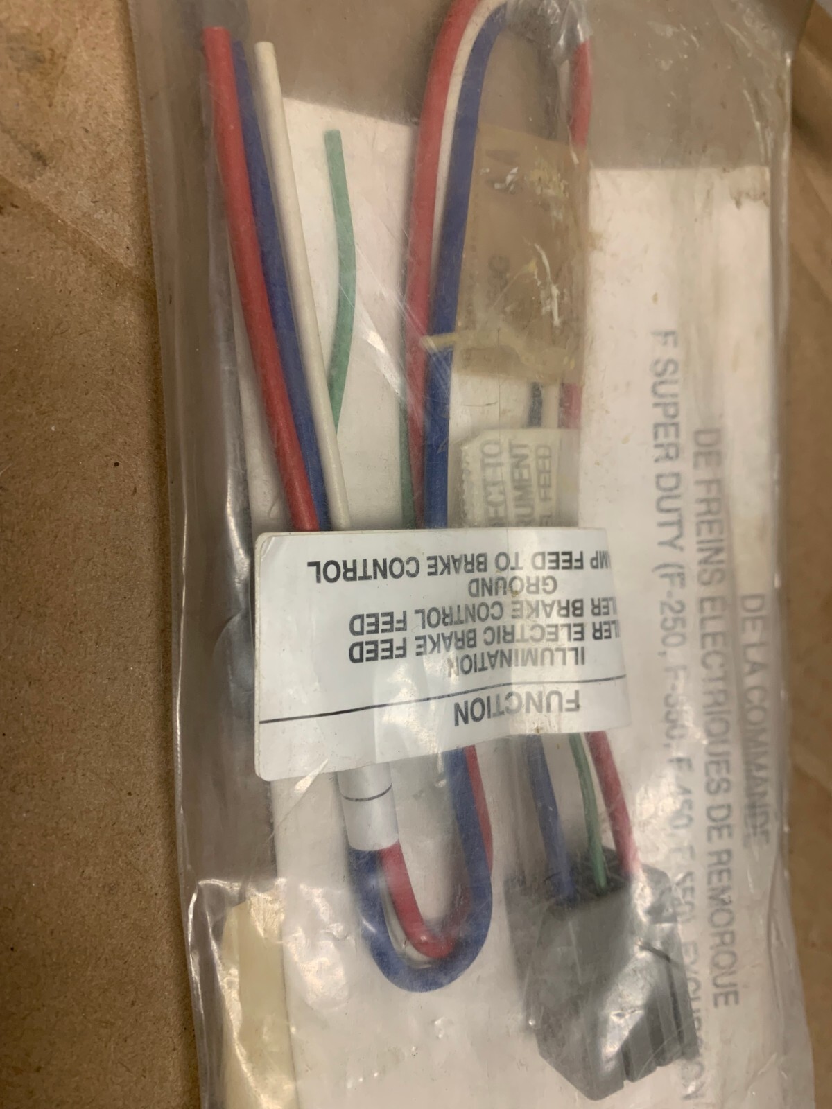 ONE OEM FORD TRAILER BRAKE CONTROLLER WIRING HARNESS 4C3T-15A416-AA | eBay