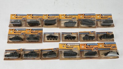 Lot of 18 Roco HO Model Miniatures Mini Tanks w/ Package | eBay