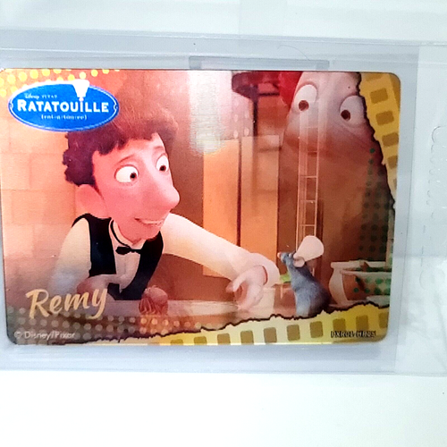 Ratatouille Remy 3D Lenticular Disney Pixar 37th Anniversary Oscars ...