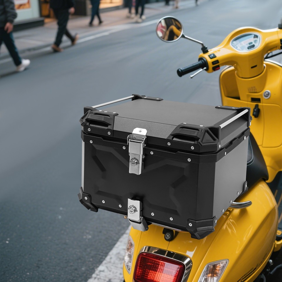 Motorcycle Top Case, Motorcycles Tail Storage Case with Safety Lock | eBay