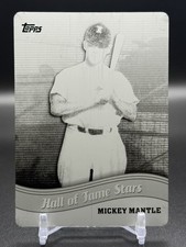 2010 Topps Pro Debut - Hall of Fame Stars Mickey Mantle #HOF-7 Printing ...