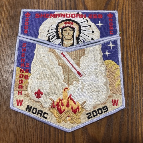 Shenandoah Lodge 258 S53/X16 NOAC 2009 OA Flap Set TOUGH | eBay