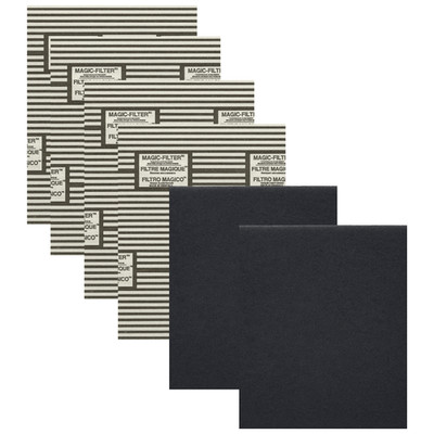 Extractor Fan Filters 4 Grease 2 Carbon Universal Cooker Hood ...
