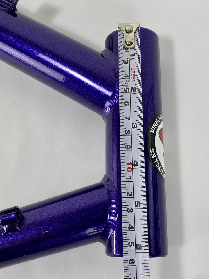 Custom Russ Denny Road Bike Team Frame NOS USA Made Easton Aluminum ...