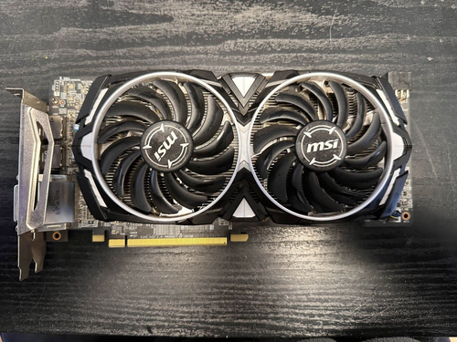 MSI Radeon RX 580 ARMOR 8G OC 8GB GDDR5 Graphics Card | eBay