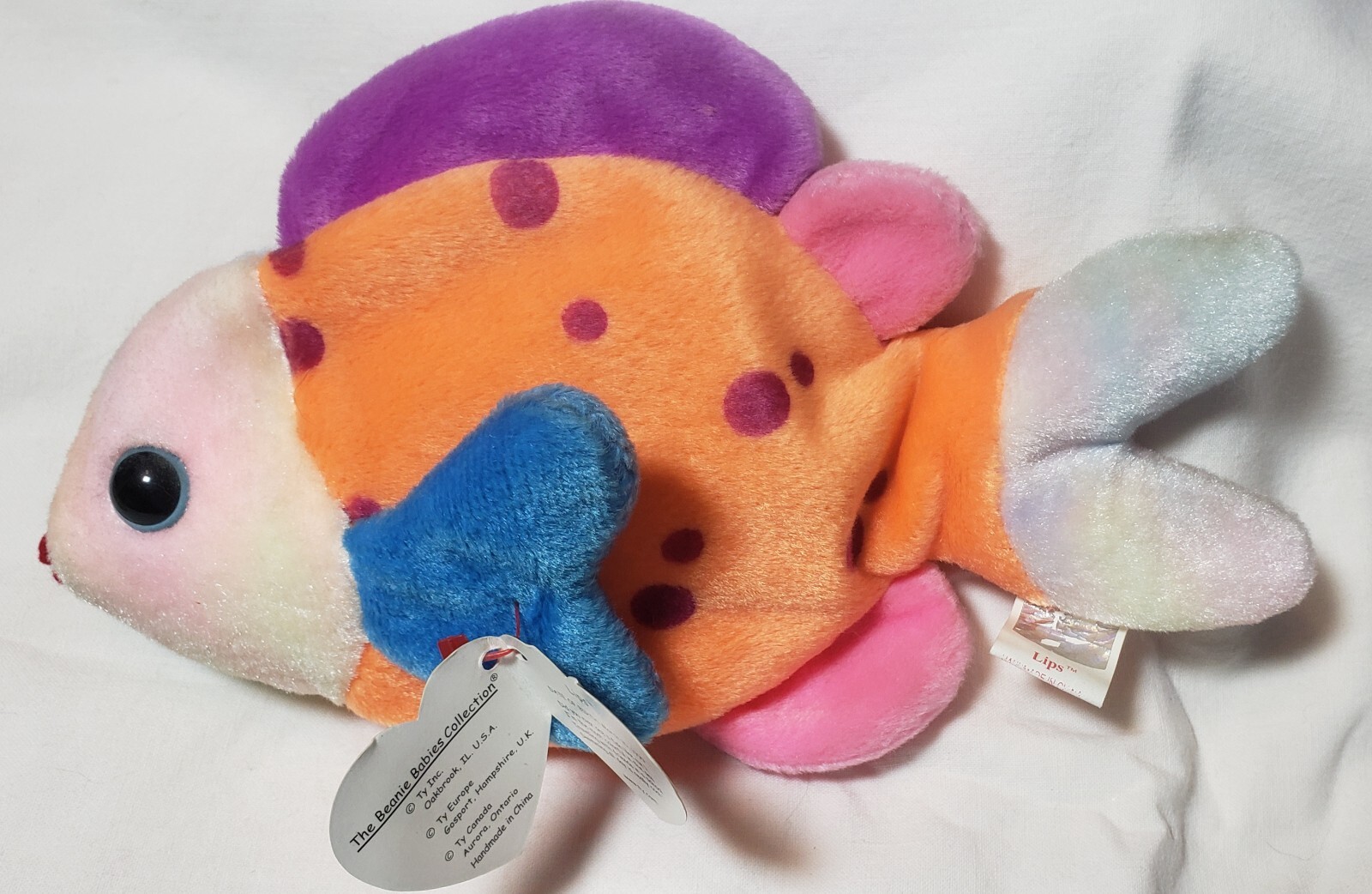 Lips the fish Beanie Baby | eBay
