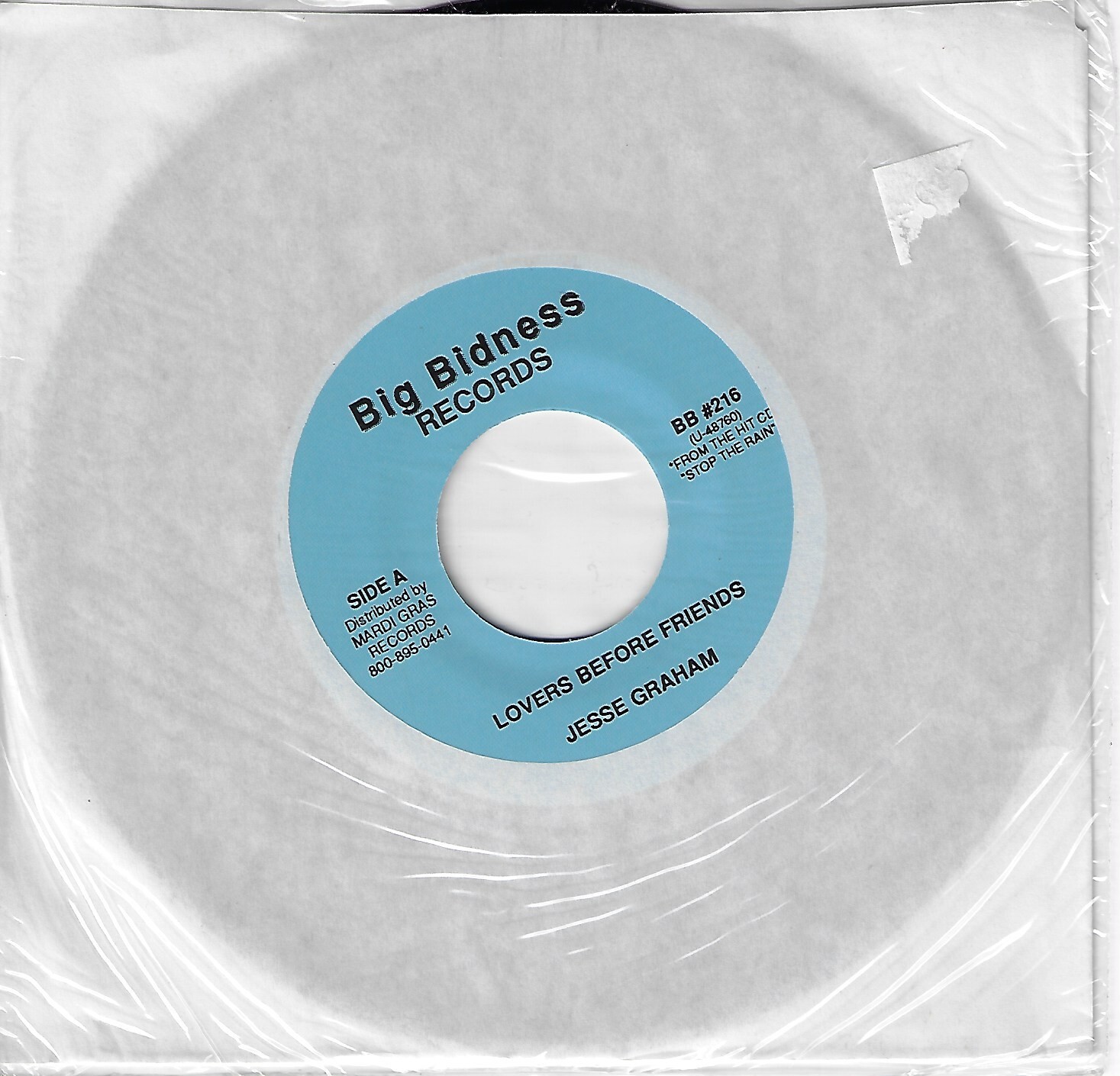 JESSE GRAHAM LOVERS BEFORE FRIENDS/STOP THE RAIN 45RPM VINYL | eBay