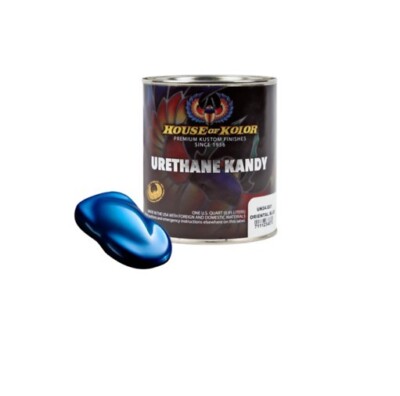 House of Kolor UK04 Oriental Blue Kosmic Kolor Urethane Kandy Auto ...