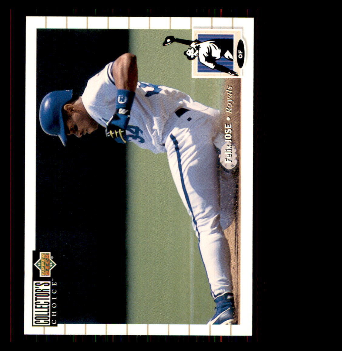 1994 Baseball Upper Deck CC Felix Jose Kansas City Royals #493 | eBay