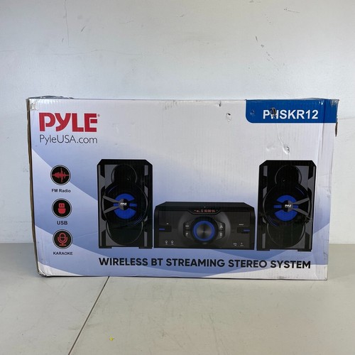 Pyle 3 Pcs. Wireless BT Streaming Stereo System -Mini System w/ Remote ...