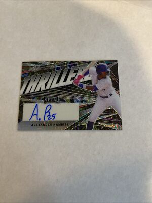 2022 Leaf Metal Autograph Alexander Ramirez Proof RC Thrillerz AUTO #D ...