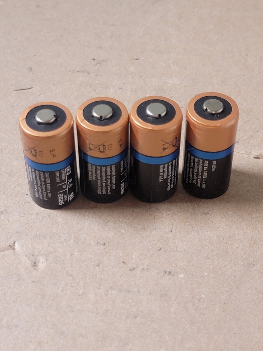 Duracell Lithium Battery 123 Cr17345 3v