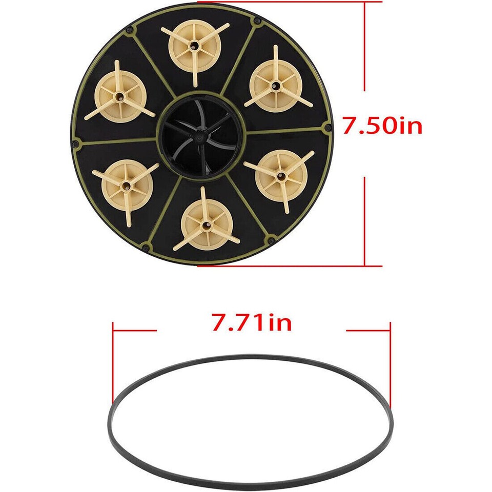 For Paramount 004-302-4408-00 In Floor Pool 6 Port Module with Valve ...