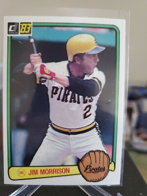 1983 Donruss Pittsburgh Pirates Baseball Card #150 Jim Morrison | eBay