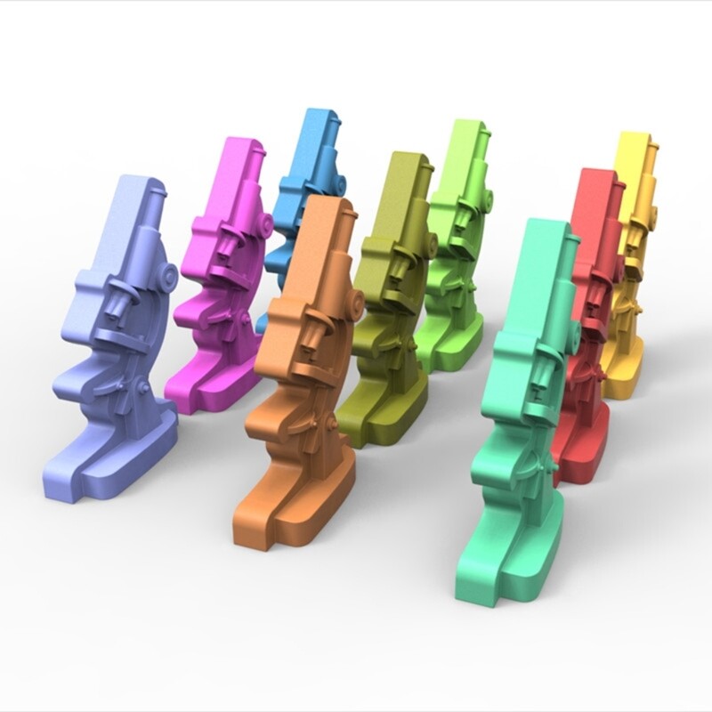 Silicone Mold for Microscope Unique Handmade Plasters Resin Molds DIY ...