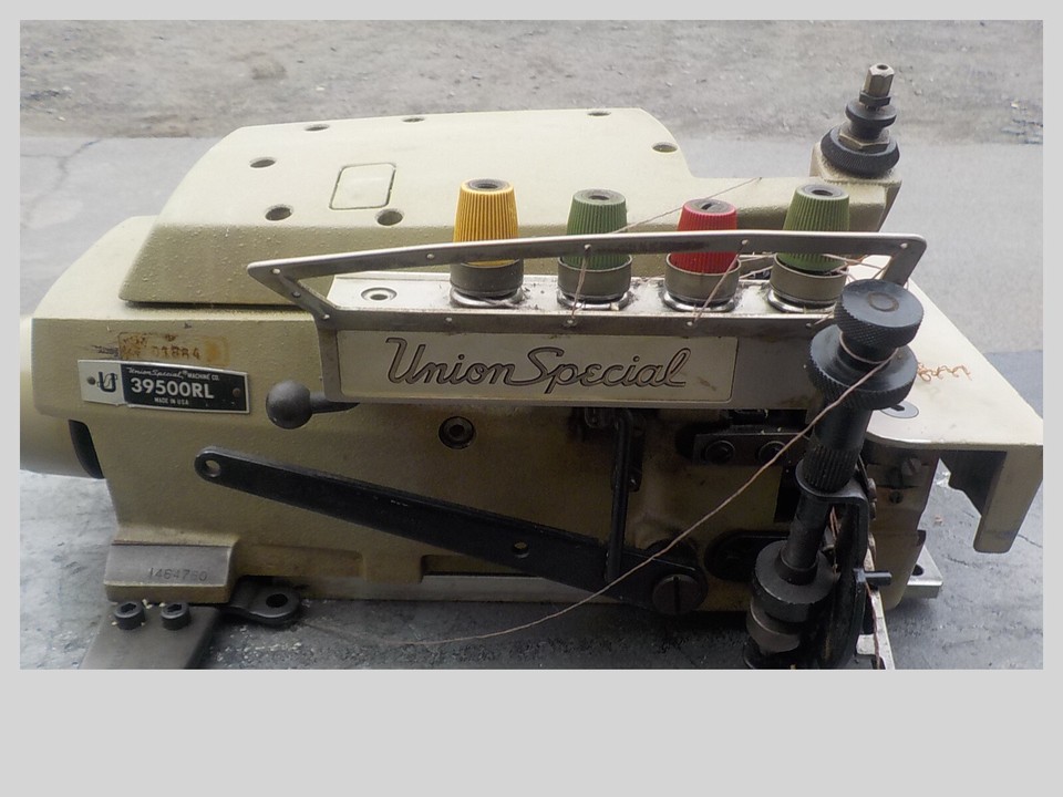 Industrial Sewing Machine Union Special 39-500 RL- 4-thread,mock safety ...