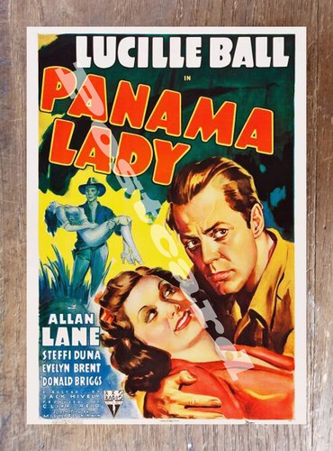 Historic Panama Lady 1939 Movie Adevertising Postcard | eBay