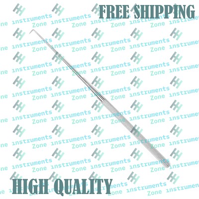 10 Crile Nerve Hook 9.5" Sharp 3mm Micro Neuro Vascular Surgery Tool 90 ...