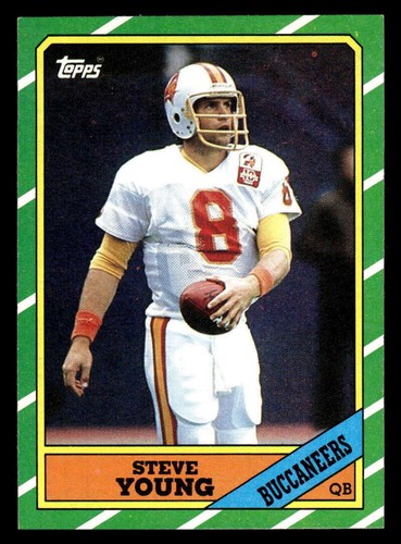 1986 Topps Steve Young RC Rookie #374 Buccaneers EX JX3041 | eBay