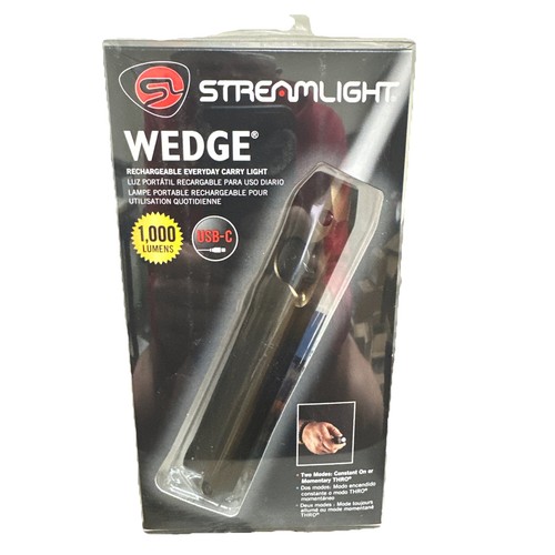 Streamlight 88811 Rechargeable "Wedge" Pocket Light, 1,000 Lumens ...