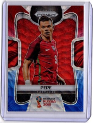 2018 Panini Prizm World Cup Red Blue Wave - Pepe no.157 Spain | eBay ...