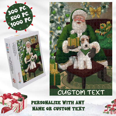 Wire Fox Terrier Jigsaw Puzzle for Adults Interlocking Games Christmas ...