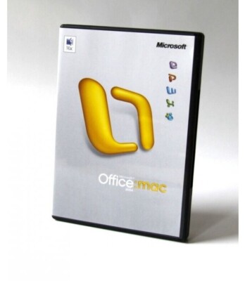 Microsoft Office MAC 2004 DVD | eBay.de