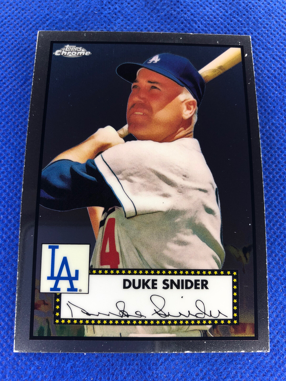 2021 #602 Duke Snider Topps Chrome Baseball Platinum Anniversary | eBay