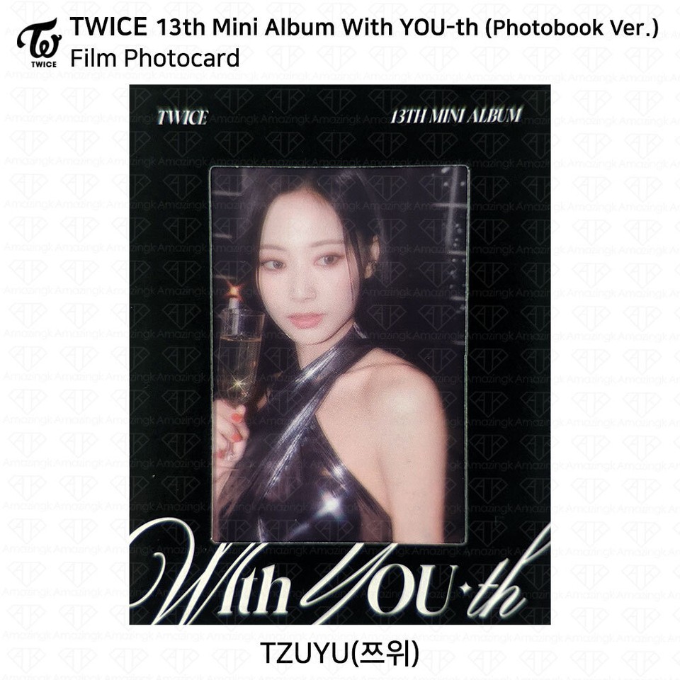 TWICE 13th Mini Album With YOU-th Youth Photocard Poster Film Sticker ...