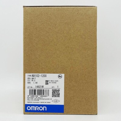 OMRON NX102-1200 NX1021200 PLC Module Programmable Controller Fast ...