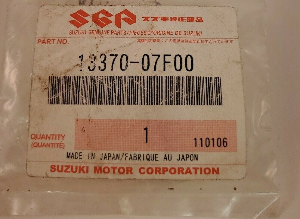 Suzuki Valve Assembly Need 13370-07F00 New OEM (MH) | eBay
